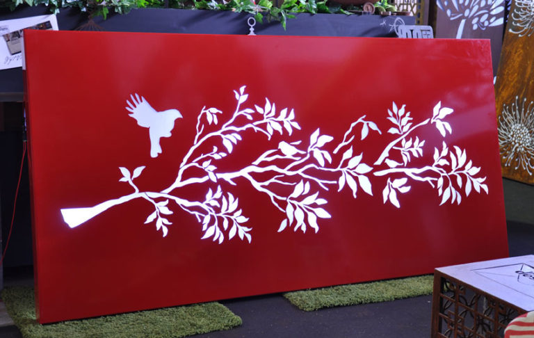 Branch and Birds Lightbox - PO Box Designs