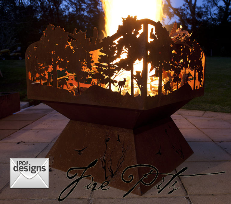 Decorative Shroud - Australiana design - PO Box Designs