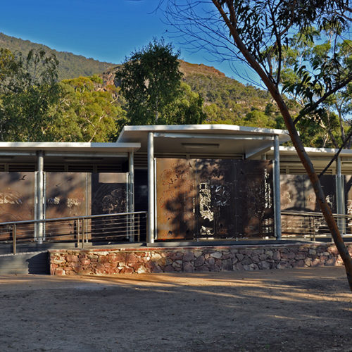 Public building screening - PO Box Designs